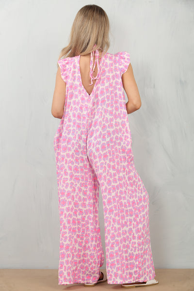 LEOPARD CHEESE CLOTH JUMPSUIT – NN FASHION