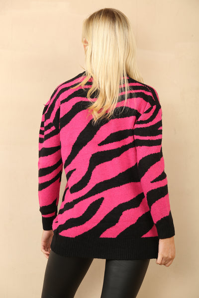 ANNA ZEBRA JUMPER – NN FASHION
