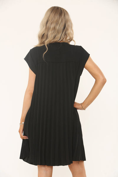 PLEATED MINI DRESS – NN FASHION